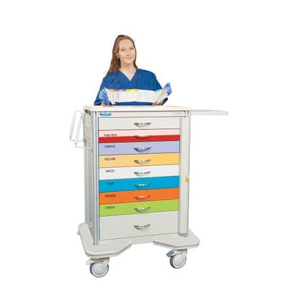 Premier Aluminum 30" Broselow ColorCode Cart – Armstrong Medical Industries